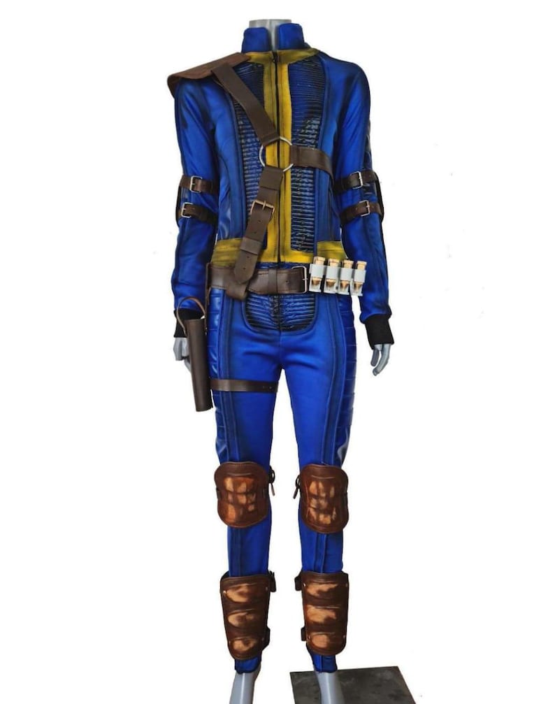Fallout Vault Suit Set | Vault 33 & Vault 101 Cosplay Costumes With ...