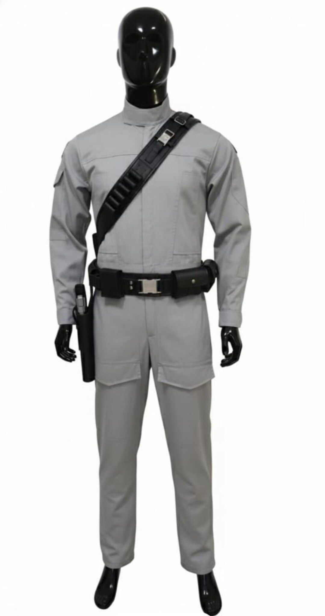 Imperial Grey Flight Suit | Handmade Rebel Pilot Costume With Belt - Etsy