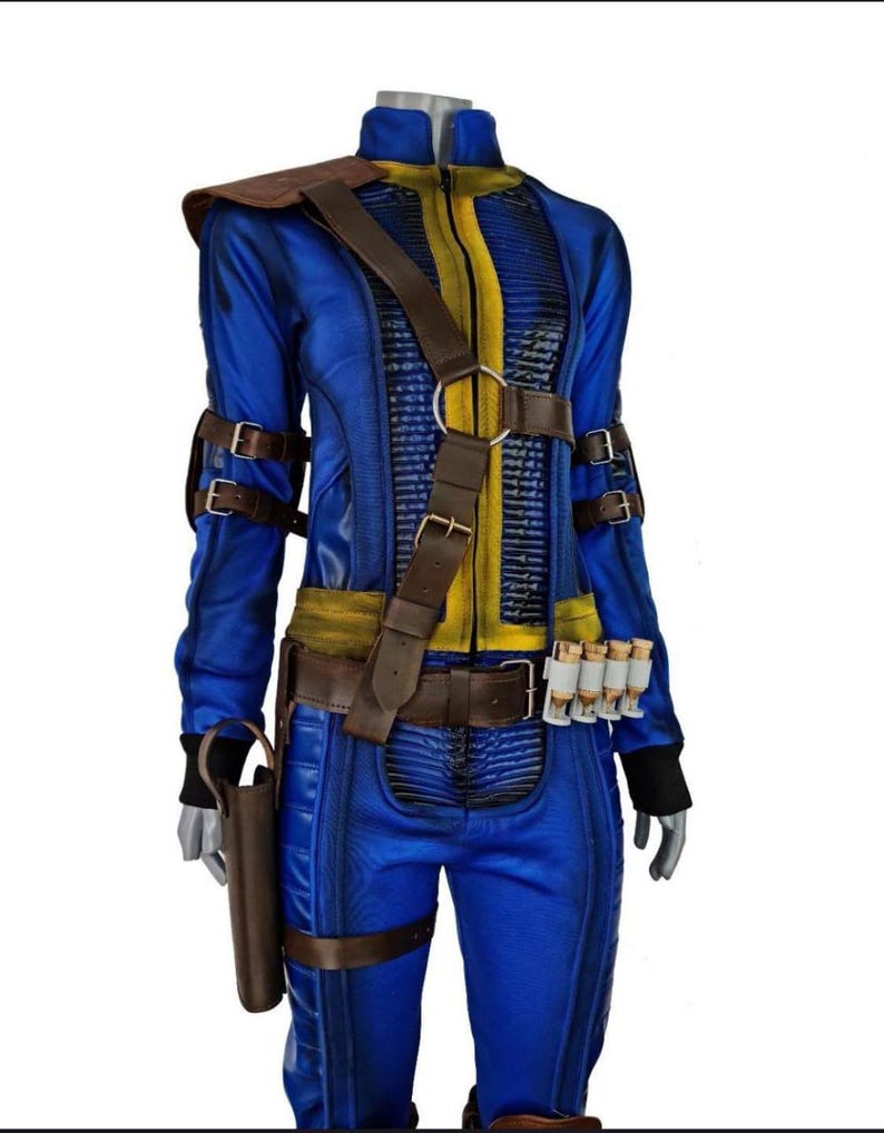 Fallout Vault Suit Set | Vault 33 & Vault 101 Cosplay Costumes With ...