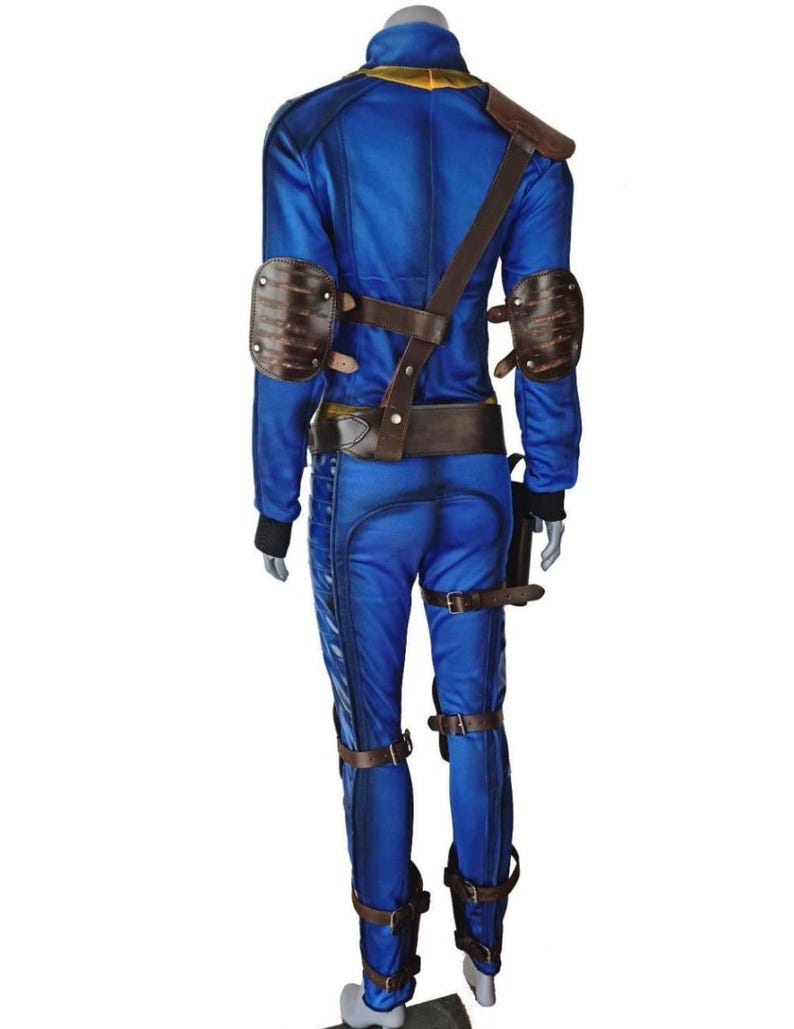Fallout Vault Suit Set | Vault 33 & Vault 101 Cosplay Costumes With ...