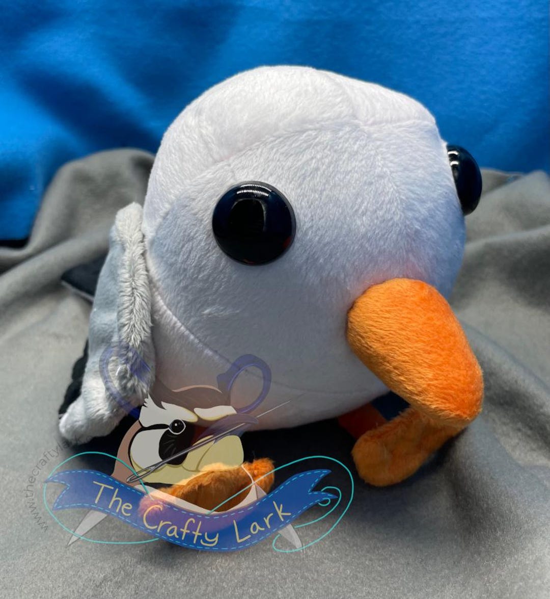 Seagull Plushie - Fun Dangly Legs - Etsy