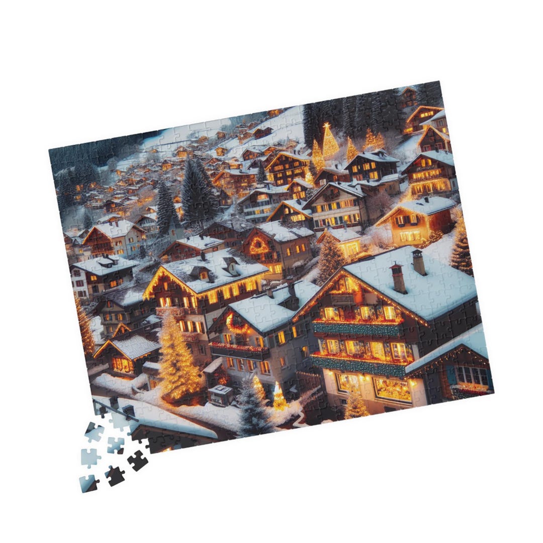 Winter Wonderland Puzzle: Cozy Family Holiday Fun (520 or 1014 Pieces ...