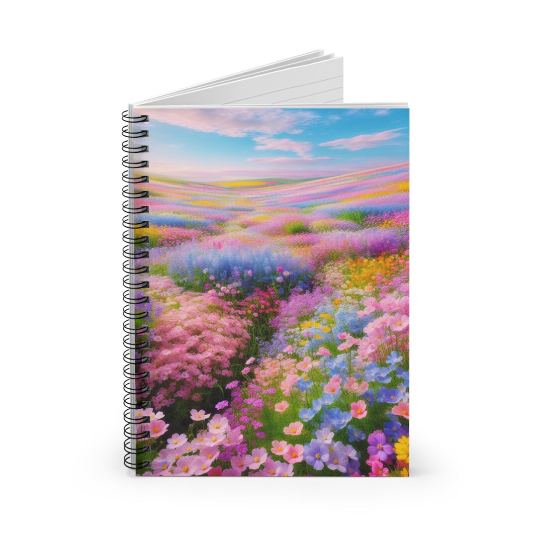 Floral Spiral Notebook Perfect for Journaling, Note-taking, Gifts ...