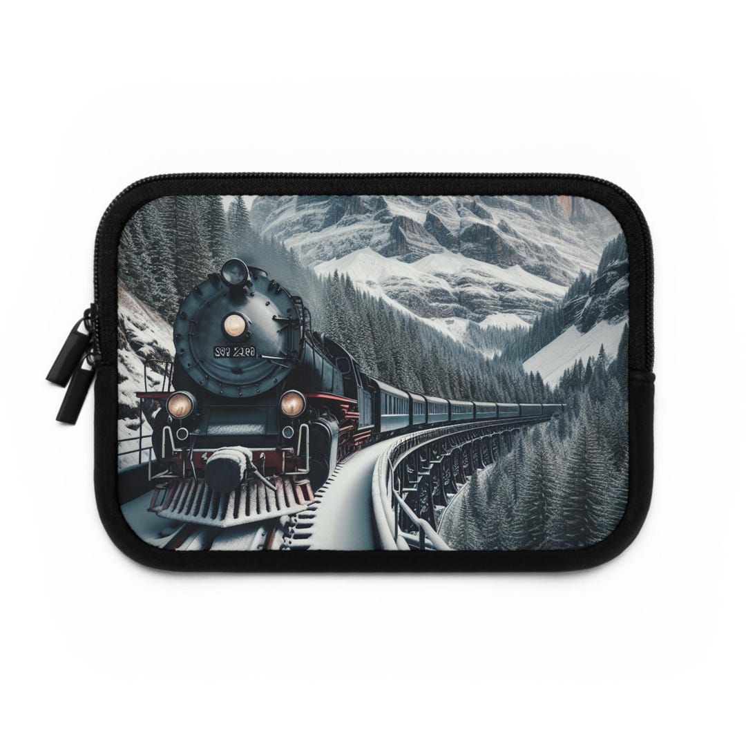 Vintage Train Laptop Sleeve, Perfect for Travel Enthusiasts, Great Gift ...