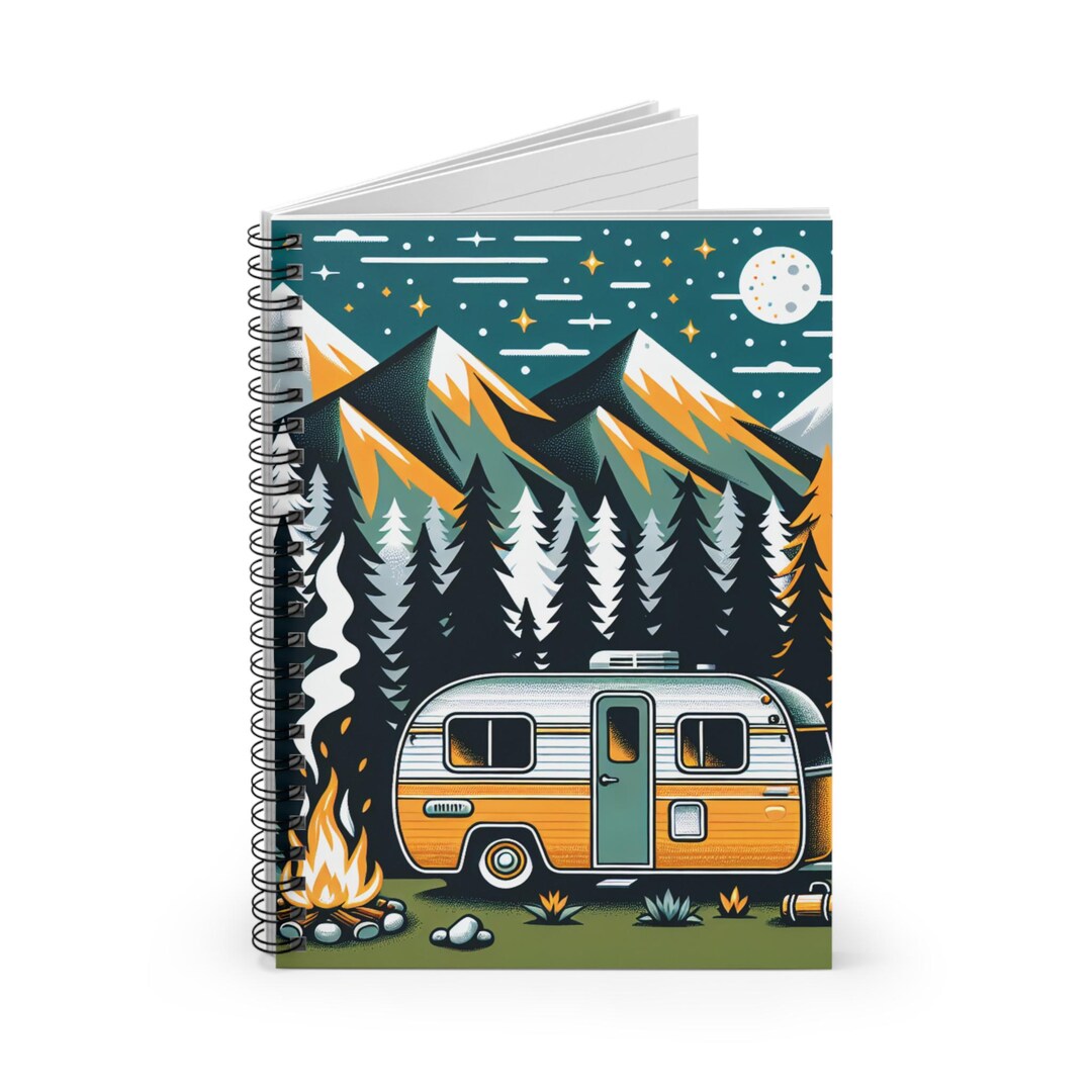 Adventure Spiral Notebook - Perfect for Planning, Camping Notes, Travel ...