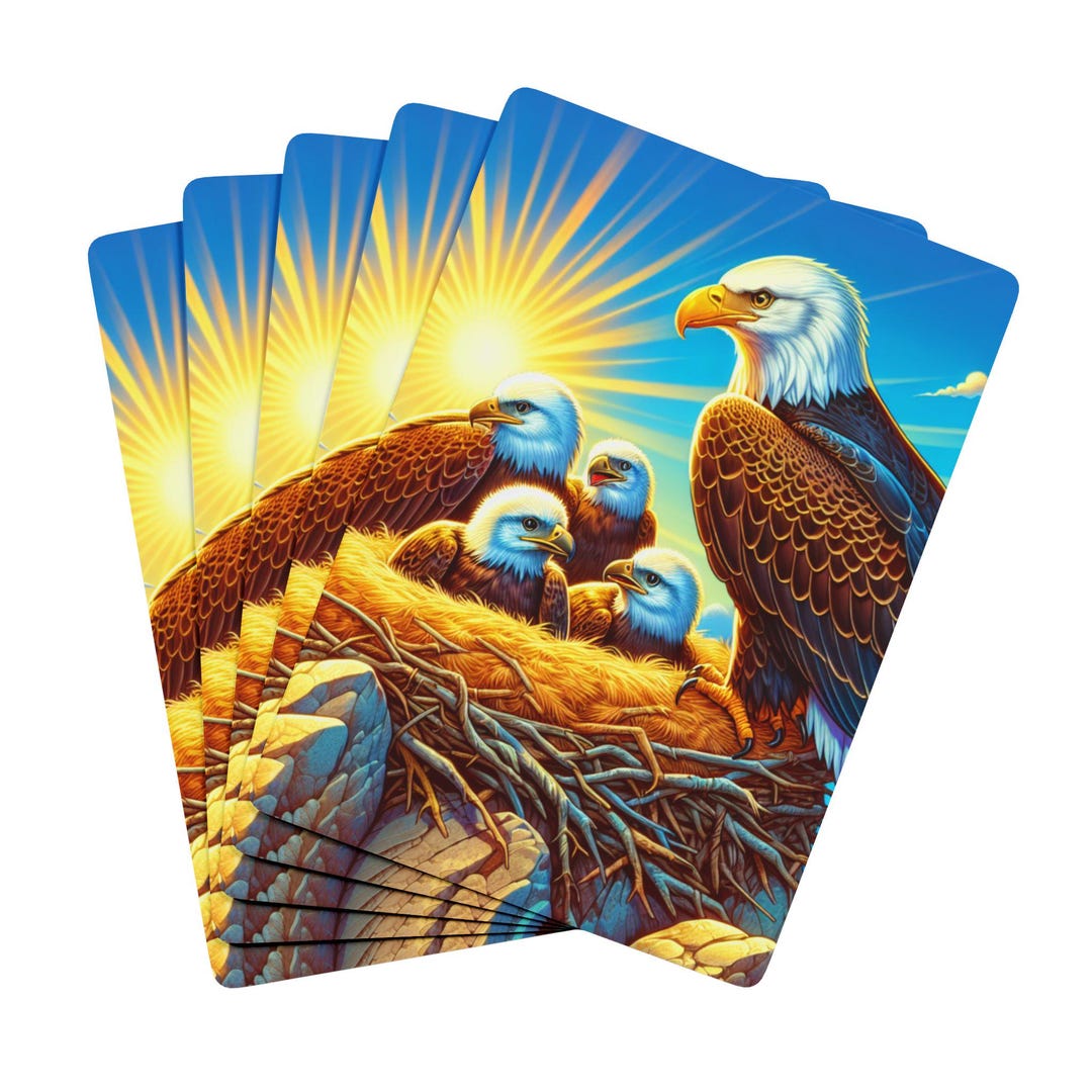 Artistic Playing Cards Deck, Game Night Essentials, Unique Card Deck ...