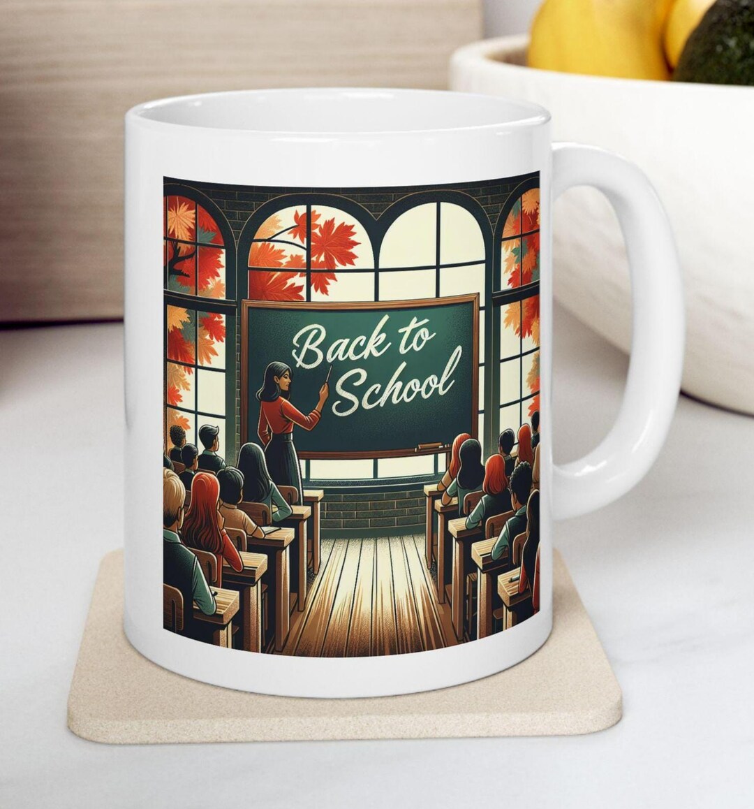 Back to School Coffee Mug: Ceramic Teacher/student Gift - Etsy