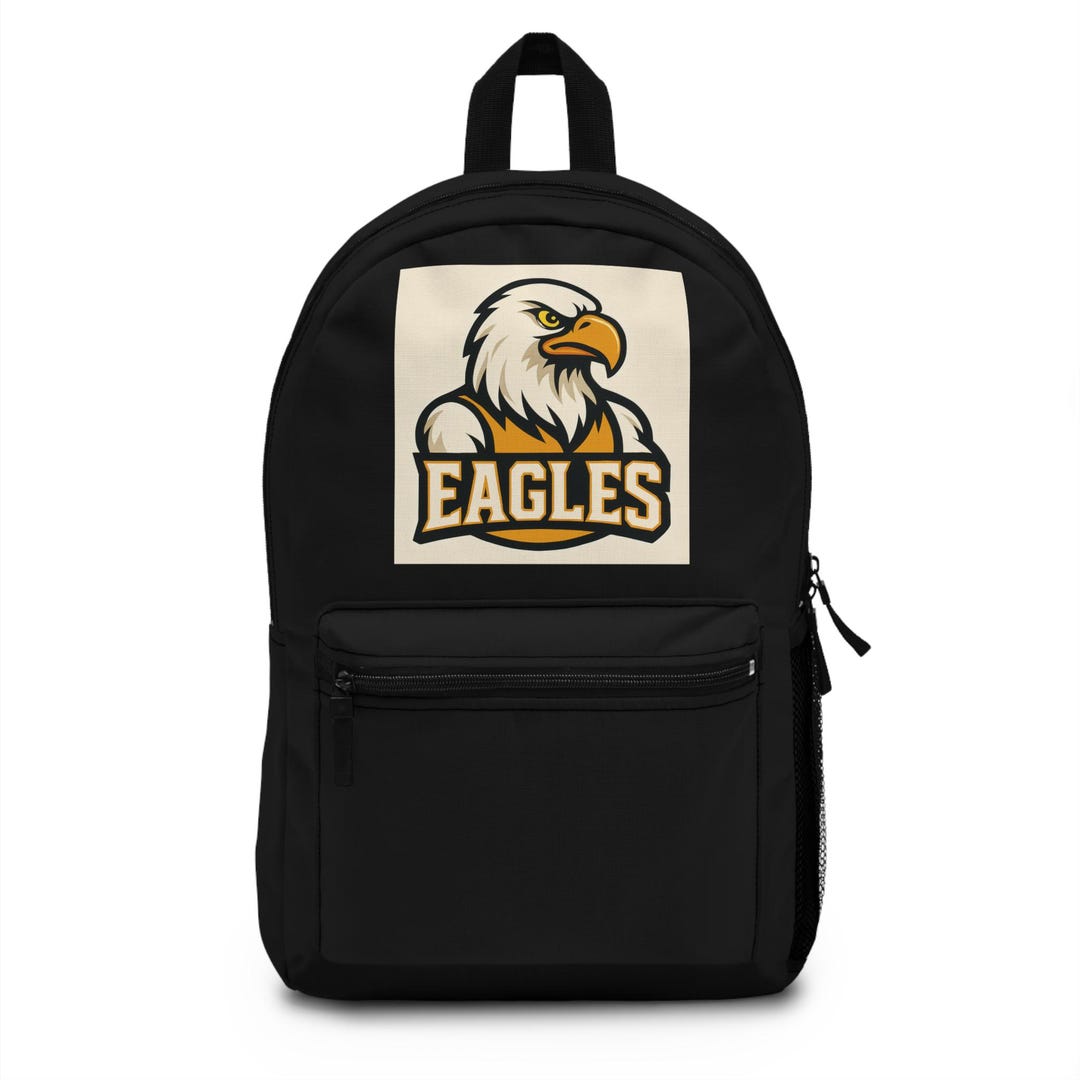 Eagles Logo Backpack: Sports Daypack for Students - Etsy
