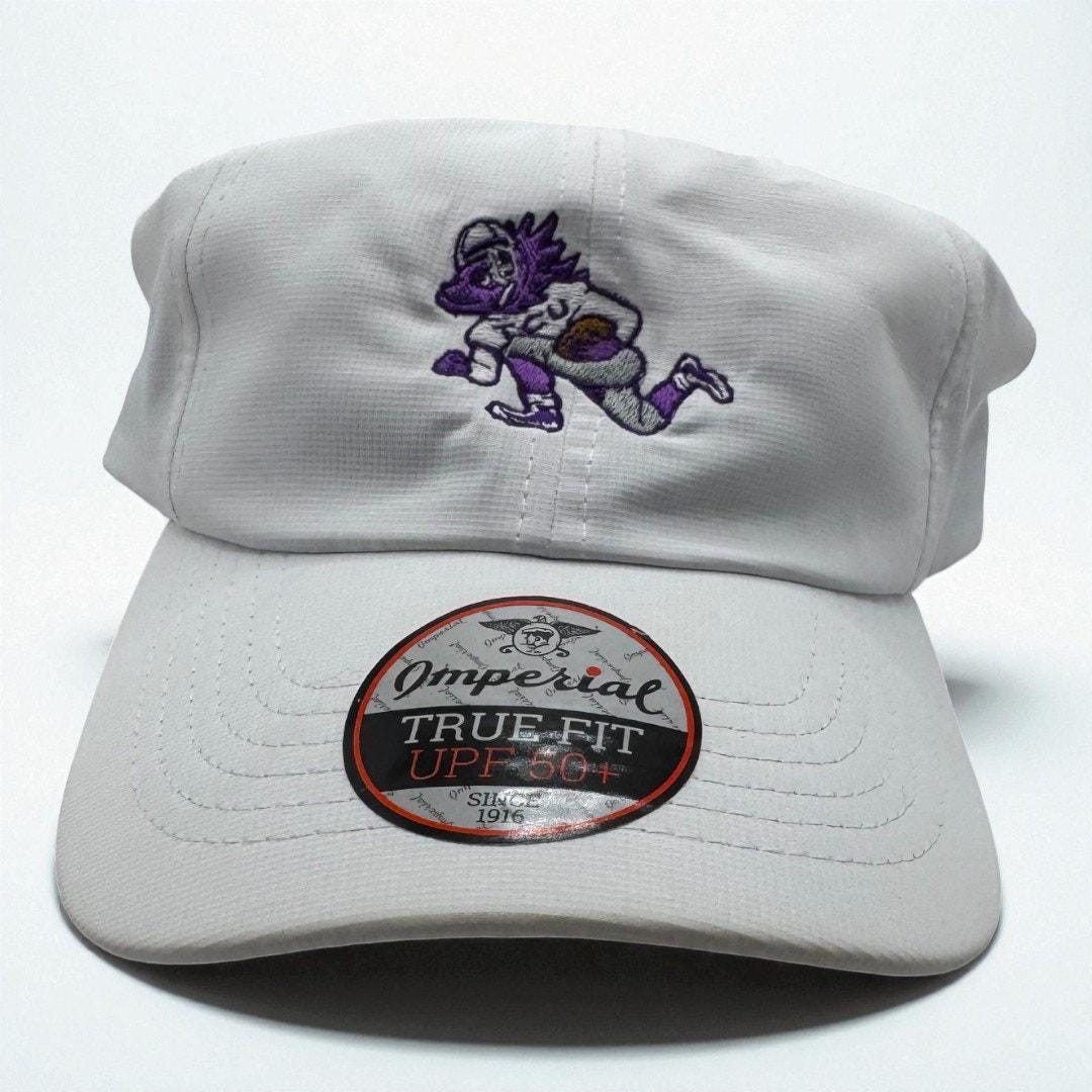 TCU Retro Football Logo | Snapback Embroidered Hat | Mad Capper - Etsy
