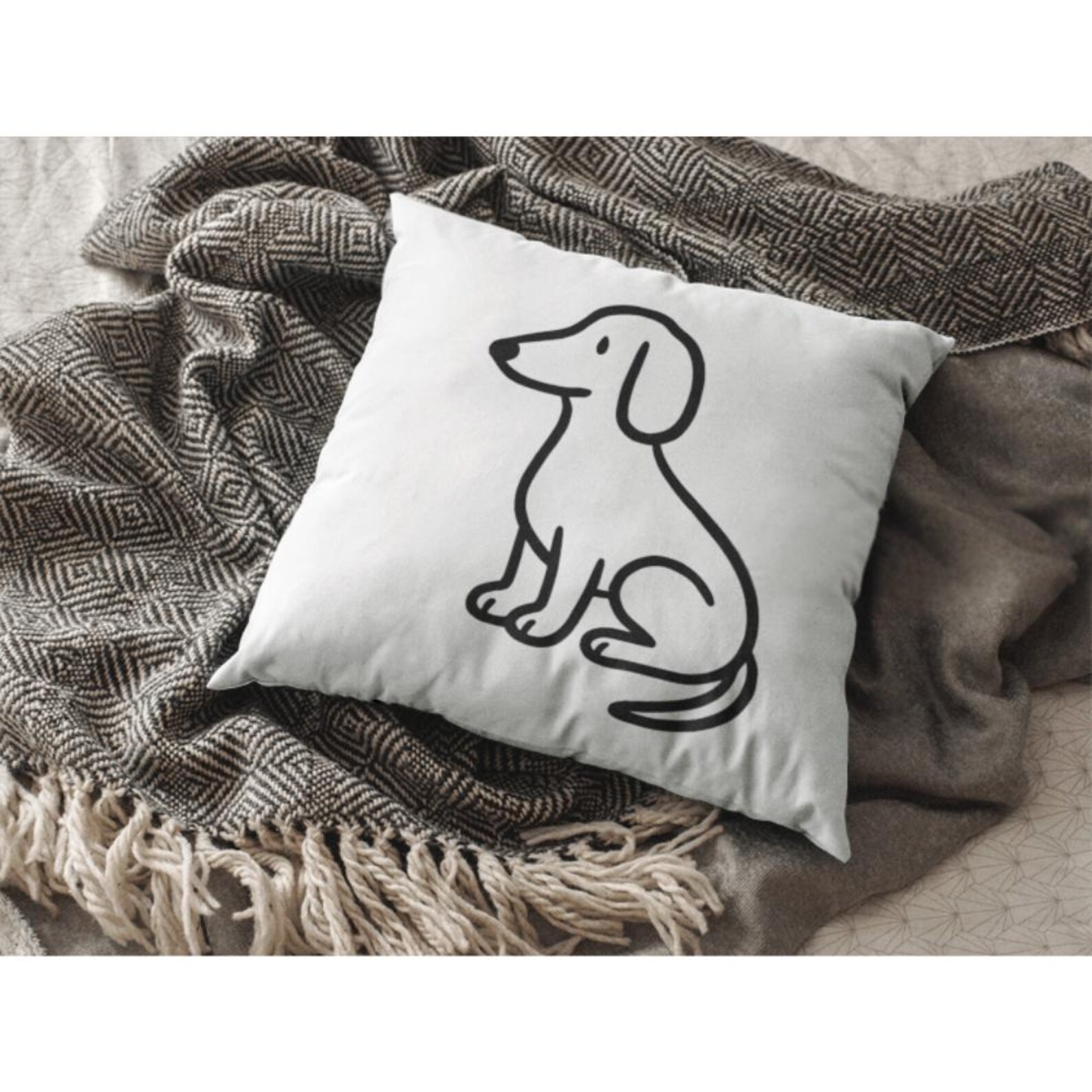 Dachshund SVG Bundle: Doodle Wiener Dog Clipart (transparent SVG) - Etsy