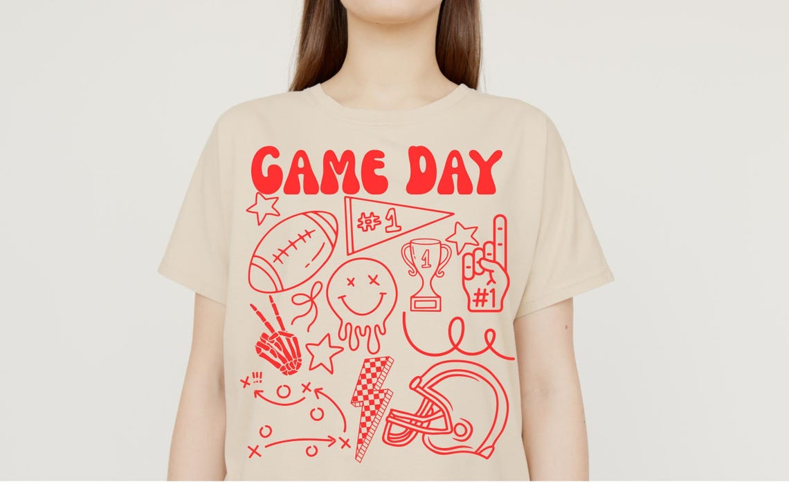 Game Day Football SVG: (digital Download) - Etsy