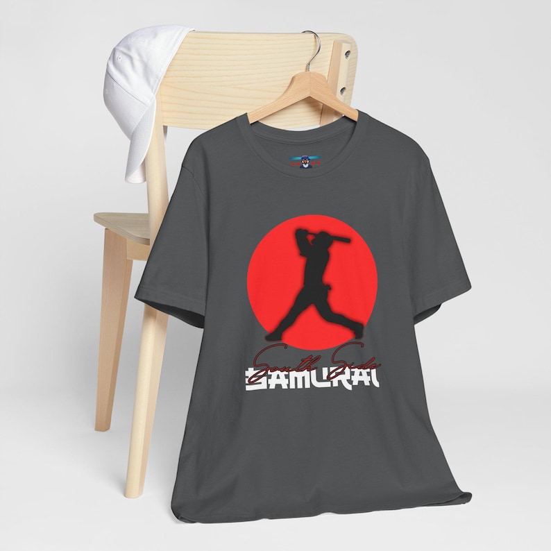Southside Samurai Baseball Tee | Japanese Inspired Streetwear Shirt - Etsy