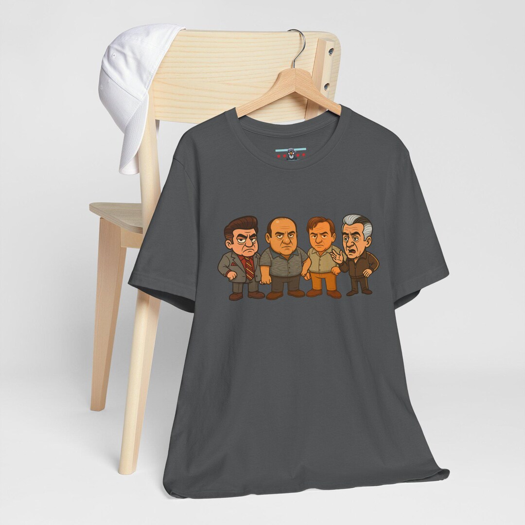 Funny Mob Boss Parody T-shirt, Big Head Cartoon Mafia - Etsy