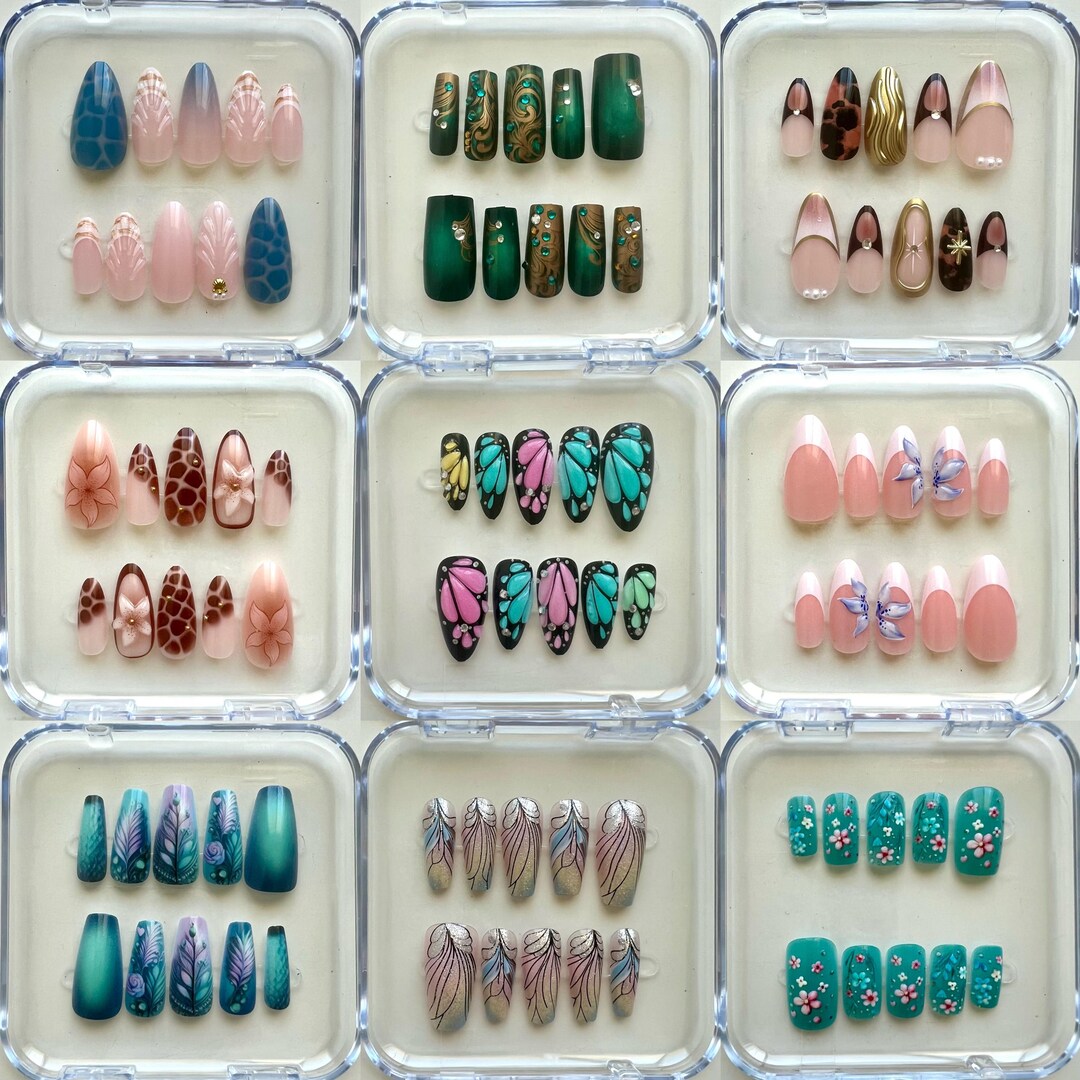 Presson Nails Blind Box Free US Shipping 2 Sets Lucky Scoop Mystery Art ...