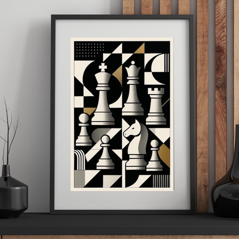 Modern Chess Set - Etsy