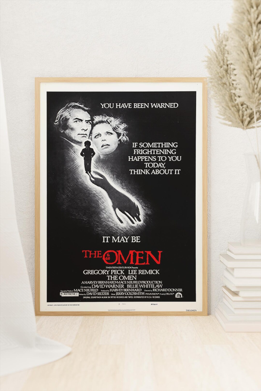 The Omen - the Omen 1976 Poster - Classic Movie Poster - Digital ...
