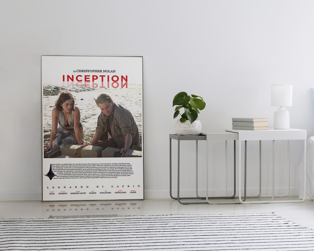 Inception - Movie Poster - Leonardo Dicaprio - Christopher Nolan - Tom ...