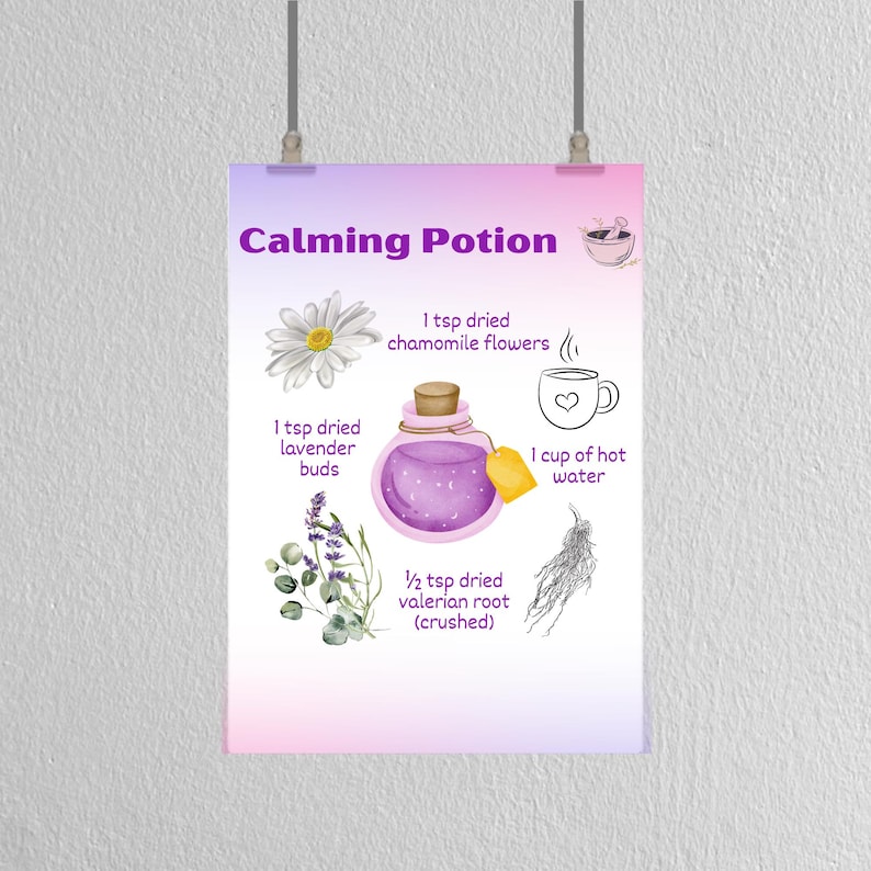 Magic Potion Recipe Cards Printable | Mud Kitchen Recipes | Outdoor ...