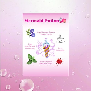 Magic Potion Recipe Cards Printable | Mud Kitchen Recipes | Outdoor ...