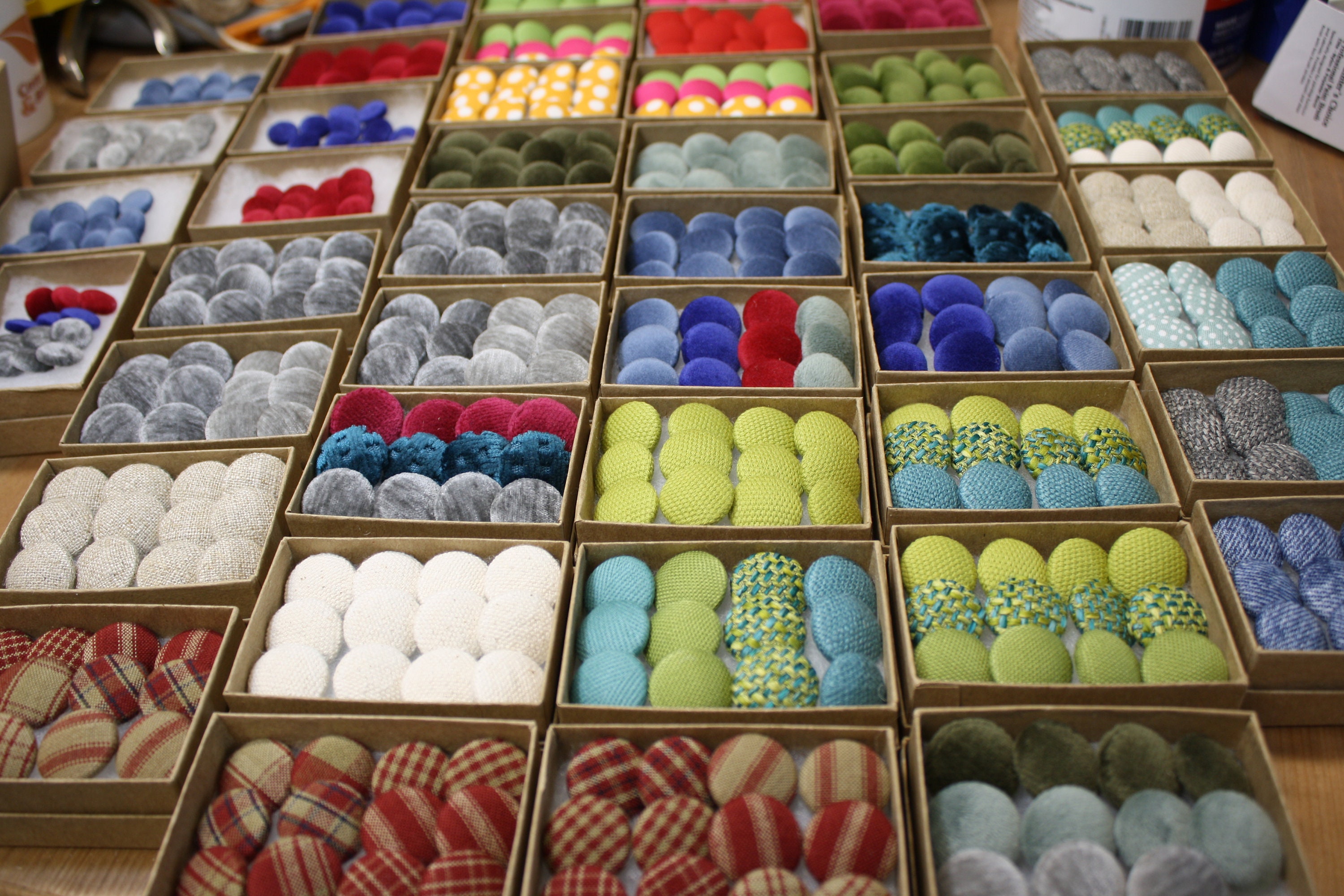 Country Red Plaid Buttons - Etsy