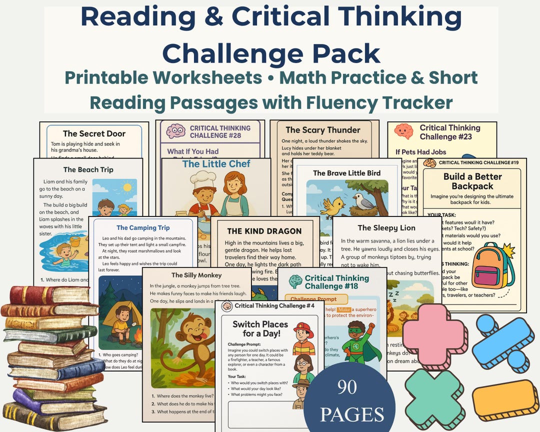 Reading Comprehension Worksheets, Stories With Questions, Reading ...