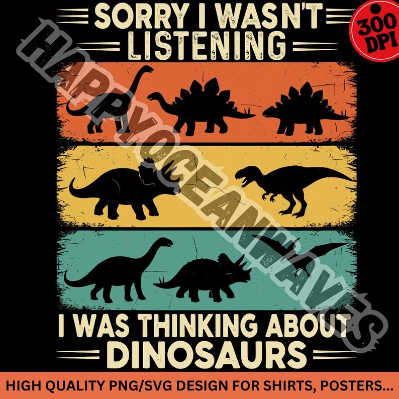 Dinosaur PNG | Funny T-rex Quote, Thinking About Dinosaurs (digital ...