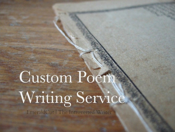 Custom Poem up to 11 Lines Writing Service /quality Witty | Etsy