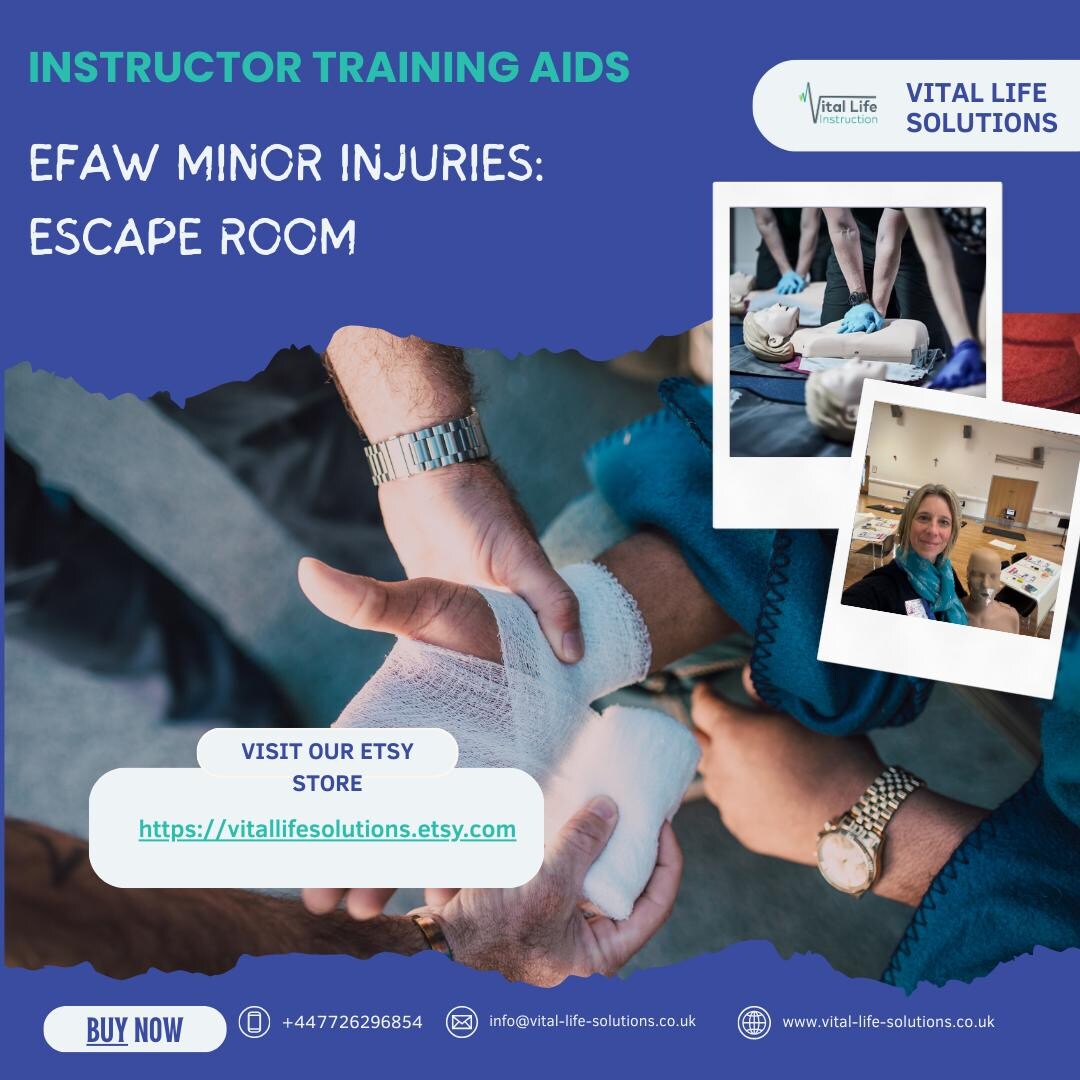 EFAW Minor Injuries Escape Room - Etsy