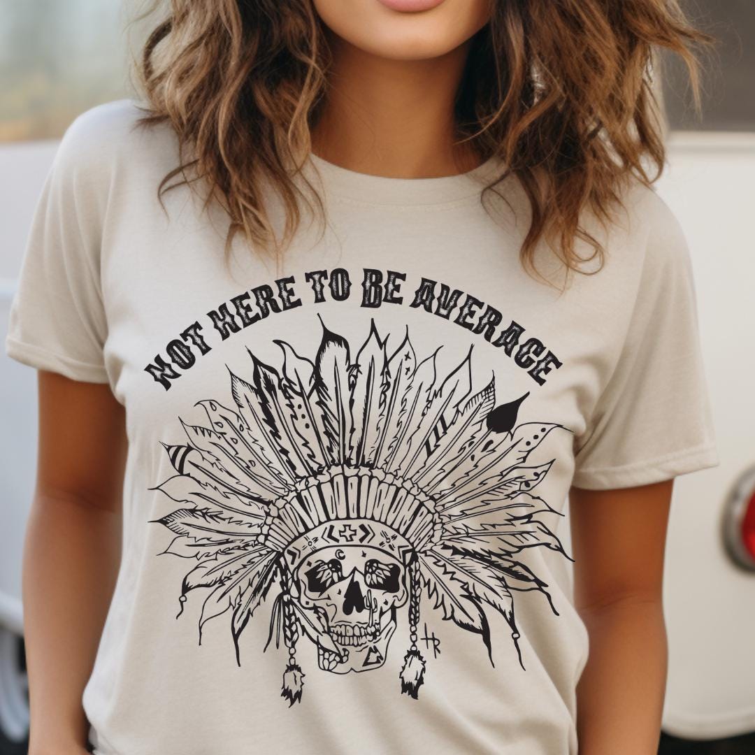 Not Here to Be Average - Etsy