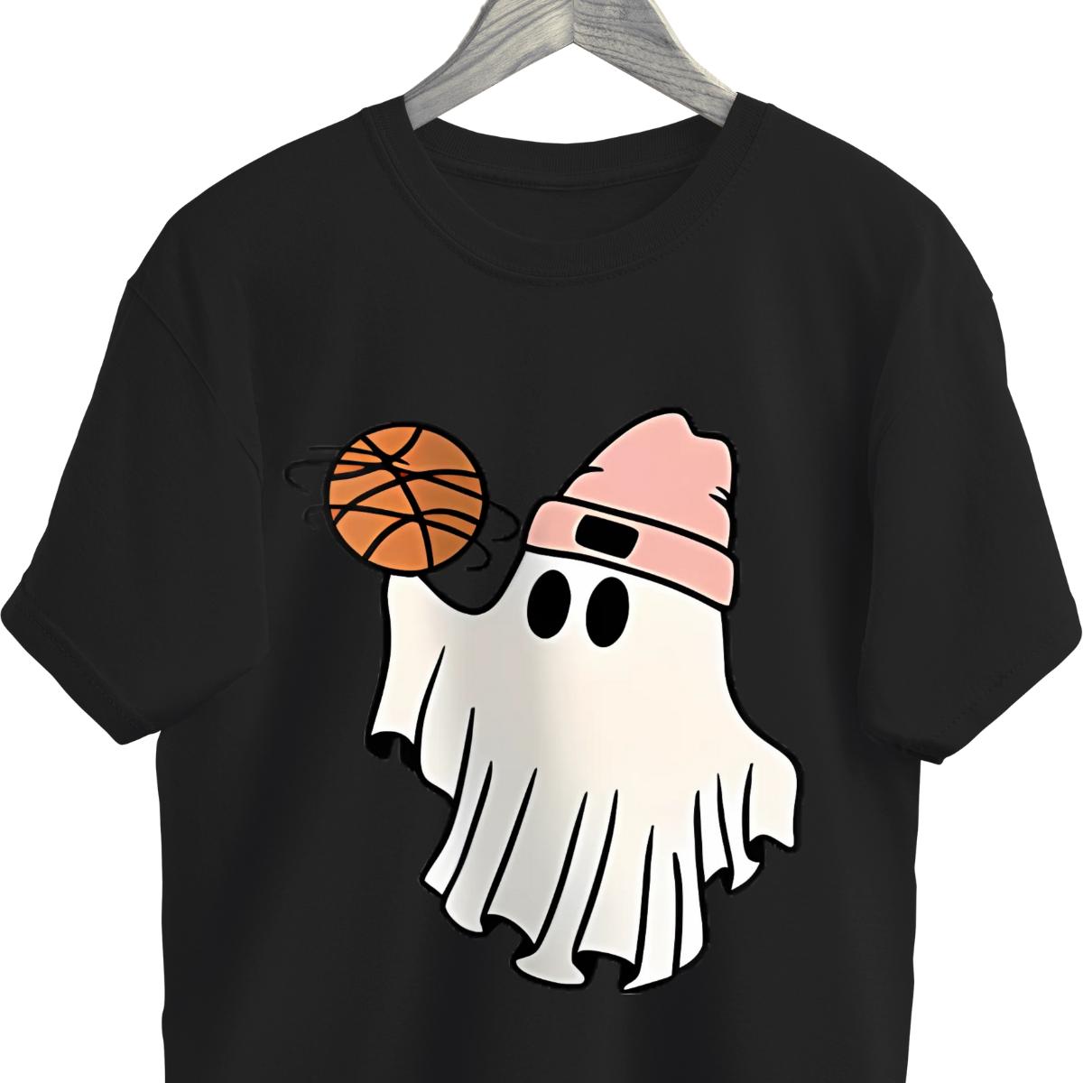 Ghost Playing Sports PNG, Halloween Baseball Football Basketball Soccer ...