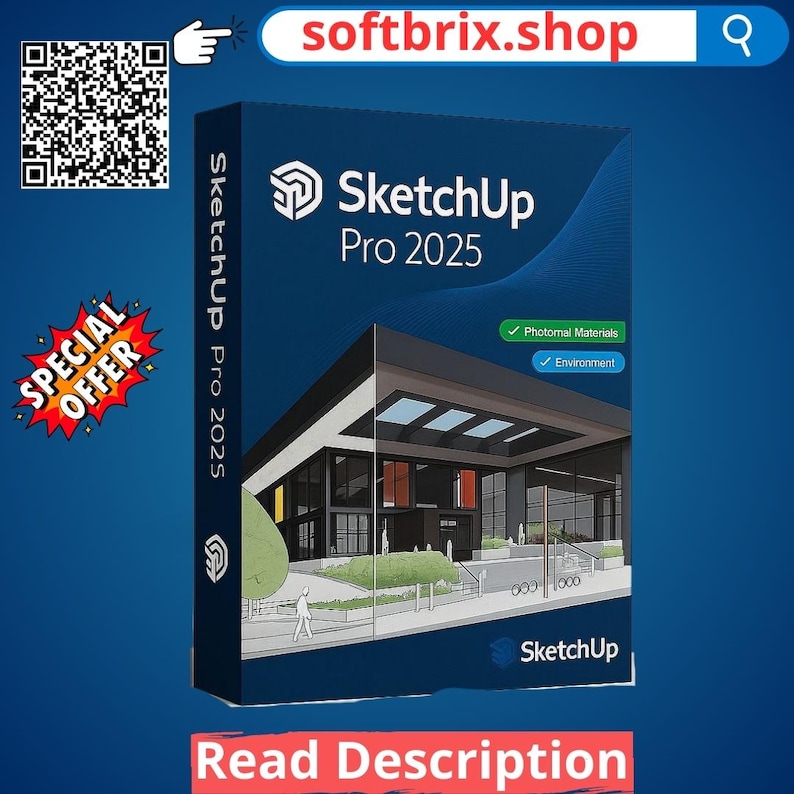 Sketchup 2025 Pro Edition | Long-term Design Freedom Key Available Only on : Softbrix.shop ...