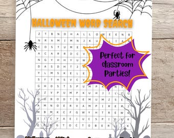 Halloween Scavenger Hunt; Halloween Party; Printable; Digital Download ...