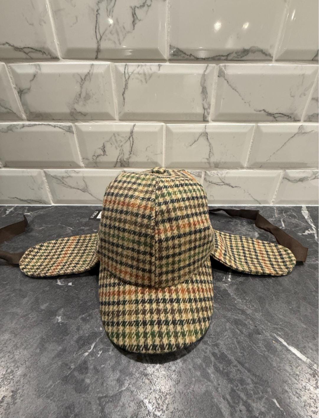 Classic Check Pattern Deer Stalker Hat - Etsy