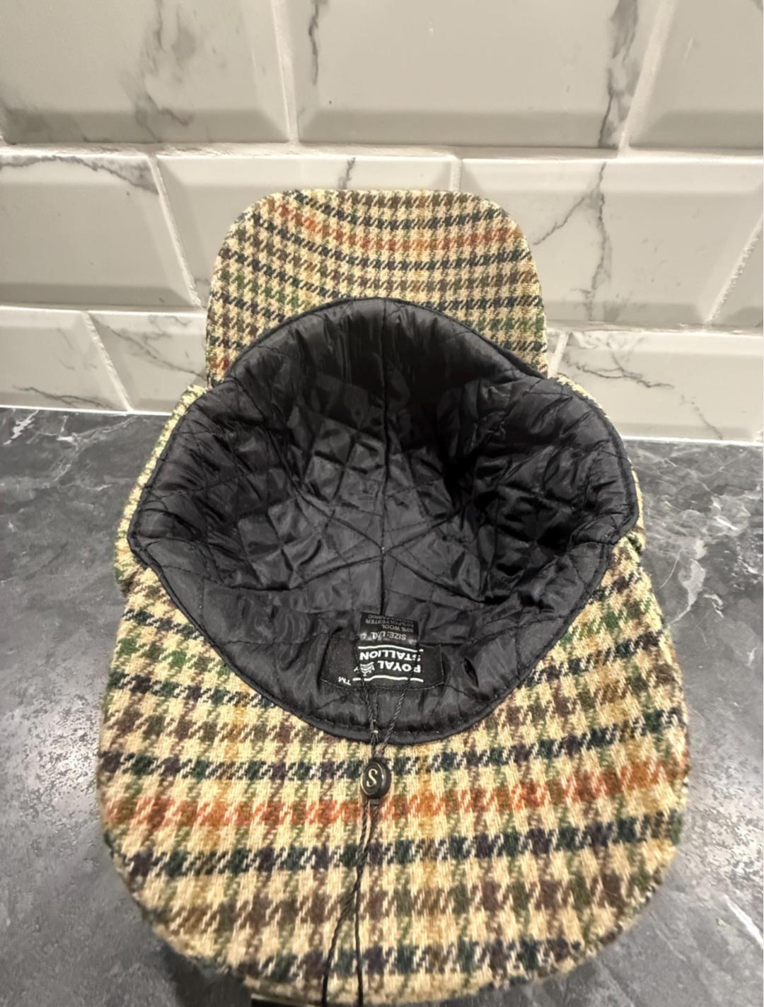 Classic Check Pattern Deer Stalker Hat - Etsy