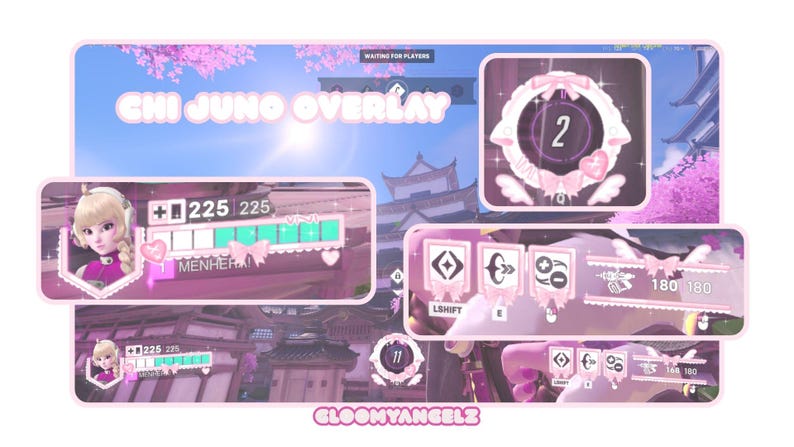 Chi Overwatch Overlay | Compatible With Hudsight and OBS | Overwatch 2 ...