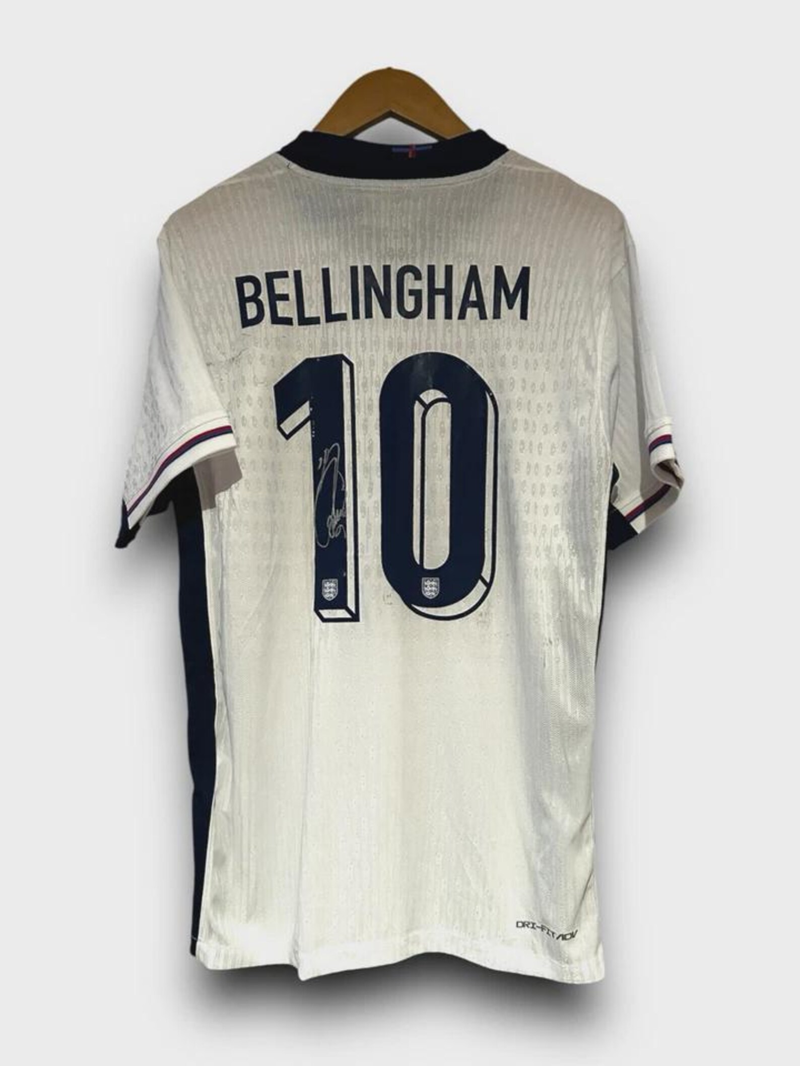 Jude Bellingham Signed England Shirt Jersey VIDEO PROOF & COA - Etsy