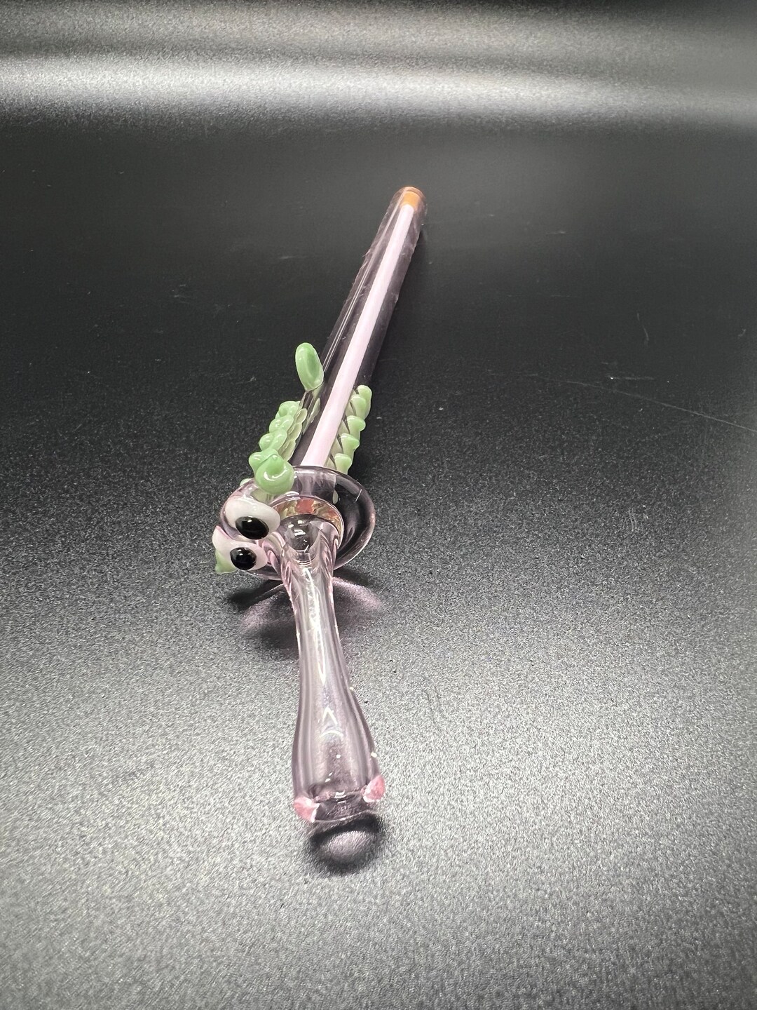Pink Seahorse With Seafoam Green Fins Glass Writing Pen FREE Gift Box ...