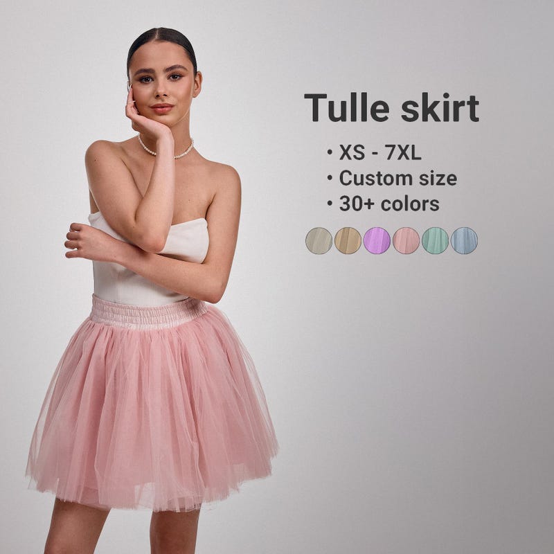 Pink Fluffy Skirt Mini - Etsy UK