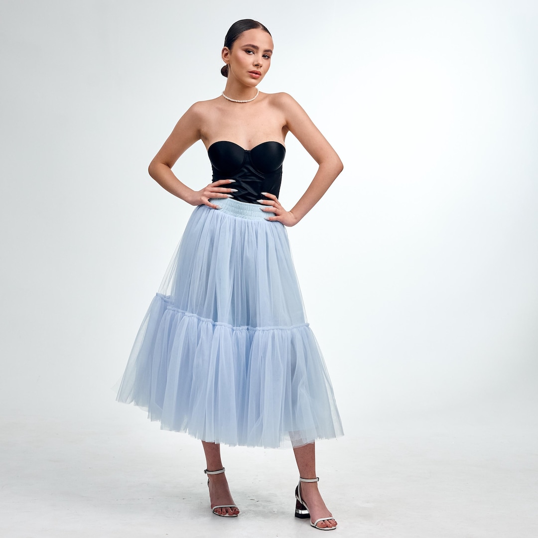 Custom Length Petticoat in Many Colors, Tulle Petticoat Bridal ...