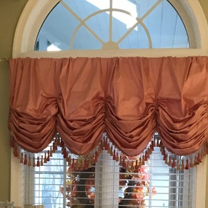 Balloon Valance-over 100 Color Choices Custom Made - Etsy
