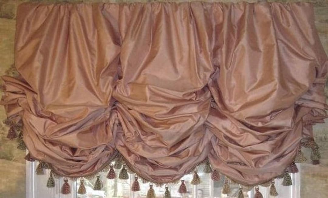 Balloon Valance-over 100 Color Choices Custom Made - Etsy