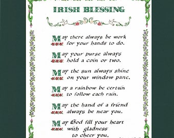 DIGITAL CARD Irish Blessing May There Always Be Work for Your Hands to ...
