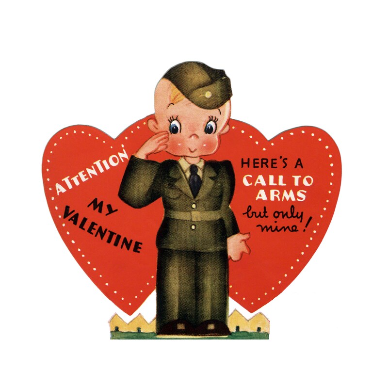 Military Valentine - Etsy