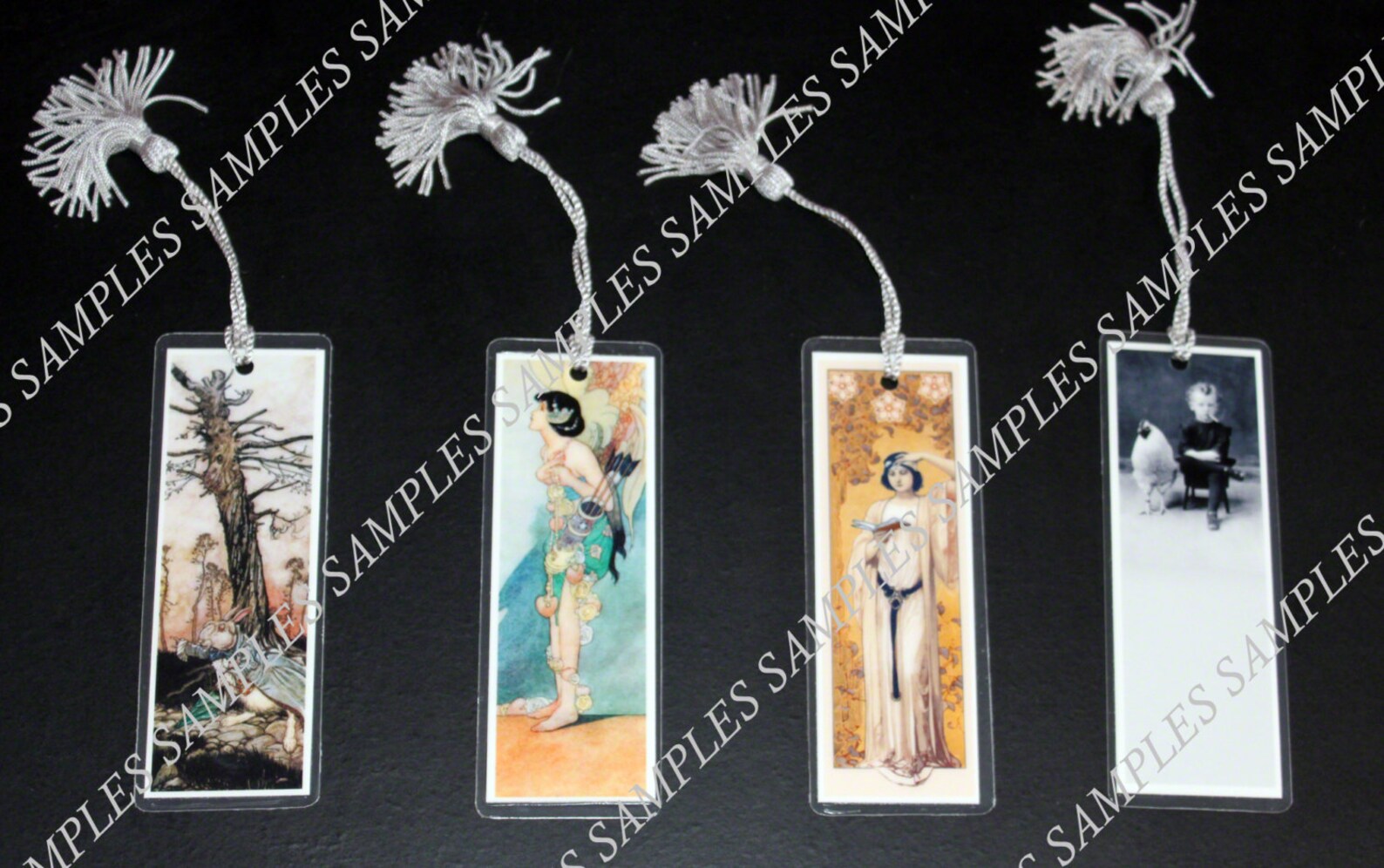 Little Mermaid Bookmark Laminated Book Mark Repro Edmund - Etsy