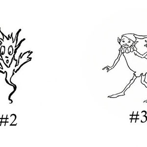 Rackham Creatures Stickers - Elf Gnome Fae Fairy Dryad Brownies Magic ...