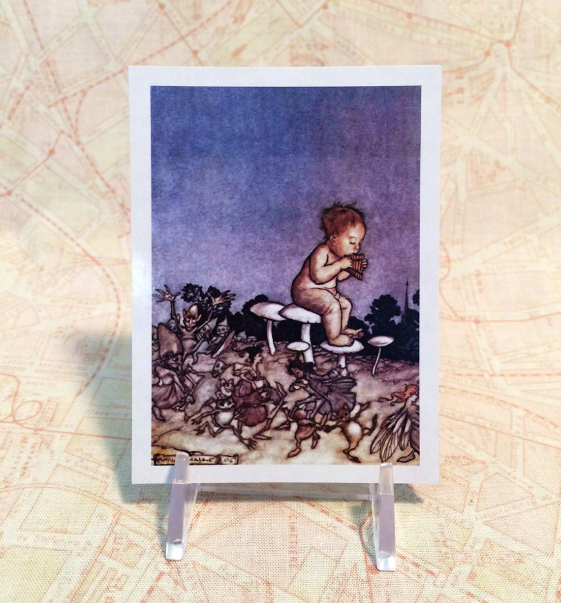 Fairy Fridge Magnet Fairy Orchestra and Dance Repro Arthur - Etsy