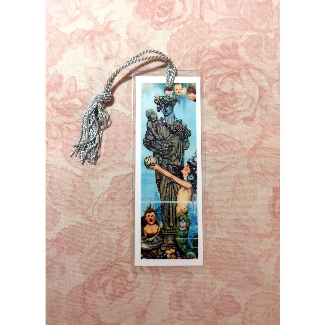 Little Mermaid Bookmark Laminated Book Mark Gift for Reader - Etsy