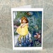 Flower Fairies Girl Repro Greeting Card Ruth Hallock Garden Elves - Etsy