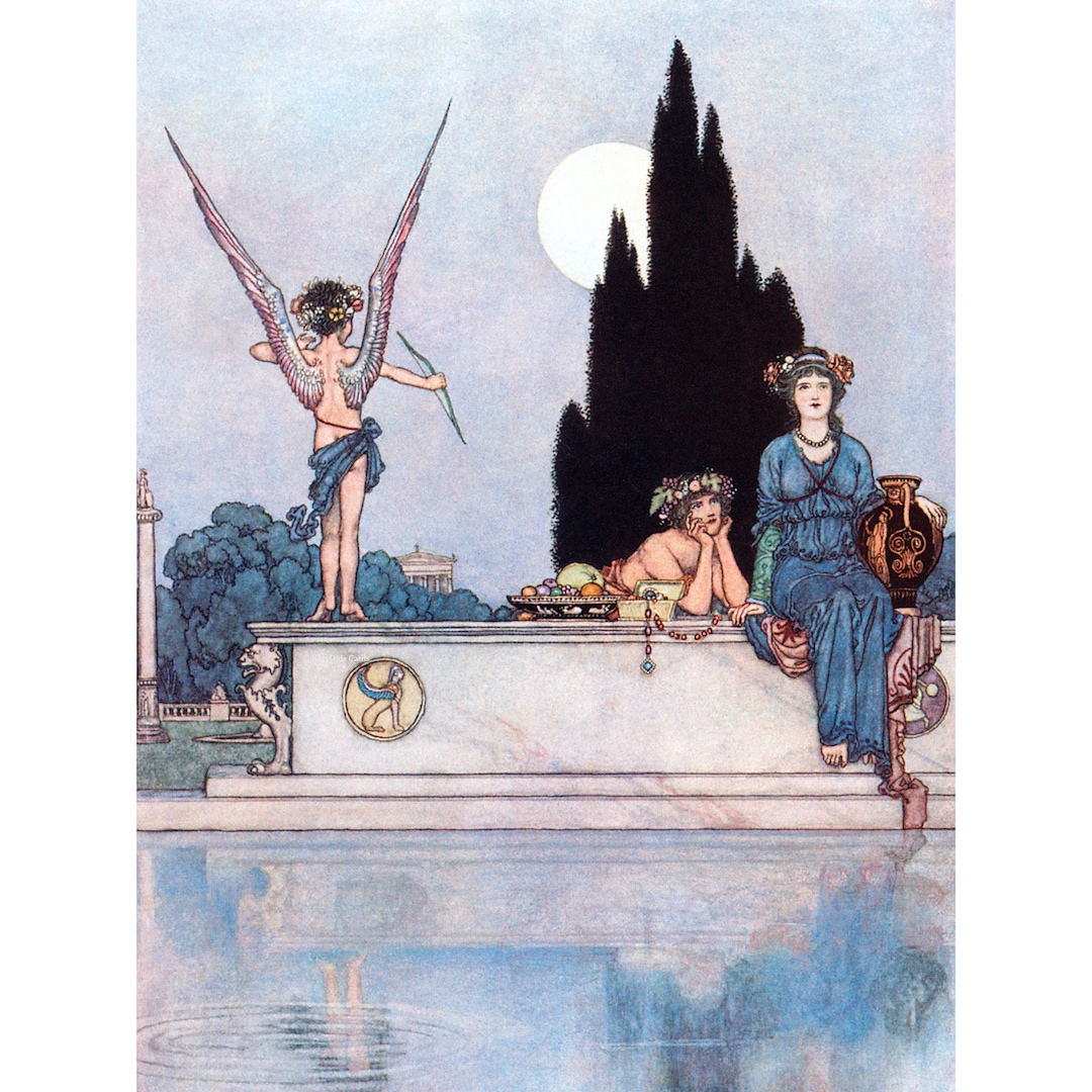 Lovers Card - Hermia and Lysander Shakespeare Midsummer Night's Dream ...