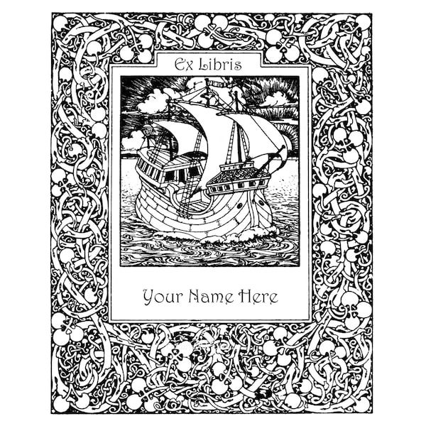 Ex Libris Bookplates - Etsy